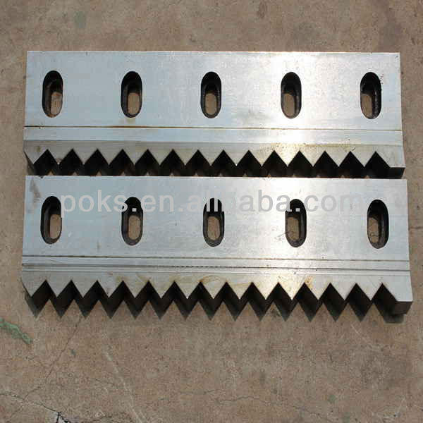 Plastic Shredder Blades - Double Shaft Plastic Shredder Blades Blades ...